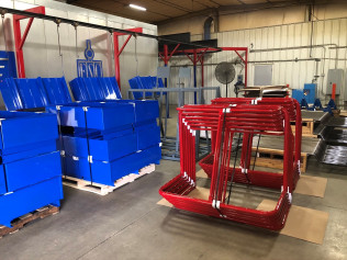 Powder Coating, Colored Powder Coating | Blooming Prairie, Minneapolis ...